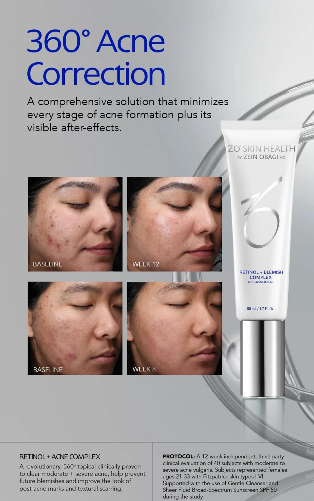 ZO Retinol + Blemish Complex 50ml - Hudbutikk